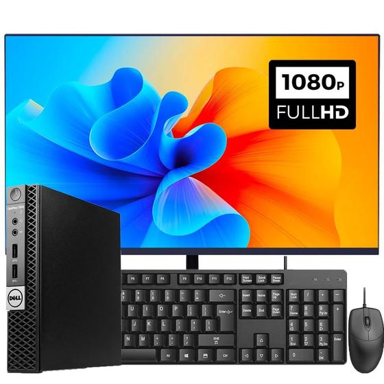Computador desktop Dell OptiPlex 7040 Micro i5-6500 16GB 256GB - Mini ...