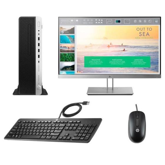 Computador Desktop HP EliteDesk 800, com Monitor 23” Elite Display E233 ...