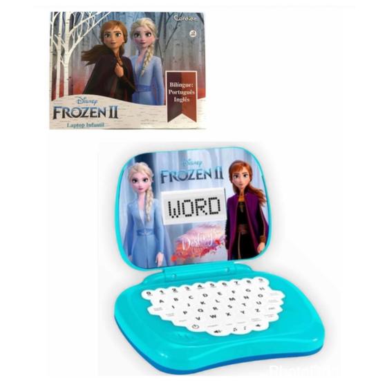 Computador Educativo Infantil Frozen Bilingue Candide - Laptop ...