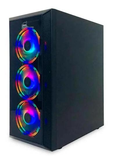 Computador GAMER AMD A6 9500E ,8GB SSD 256 FONTE 500W, w10, + Kit 4 em ...