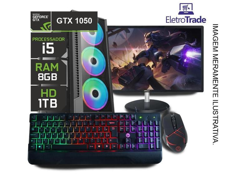 Computador Gamer Completo Battle i5, 8GB, HD 1Tb Geforce GTX 1050 2Gb ...