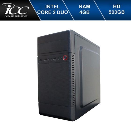 Computador Icc Intel Core 2 Duo E8400 4gb de Ram Hd 500 Gb - CPU ...