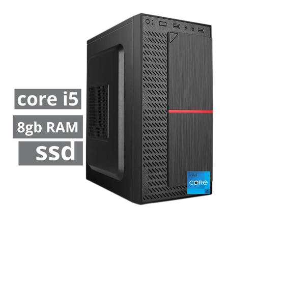 Computador Intel Core I5 8gb Ddr3 Ssd 240 Gb - computador montado - CPU ...