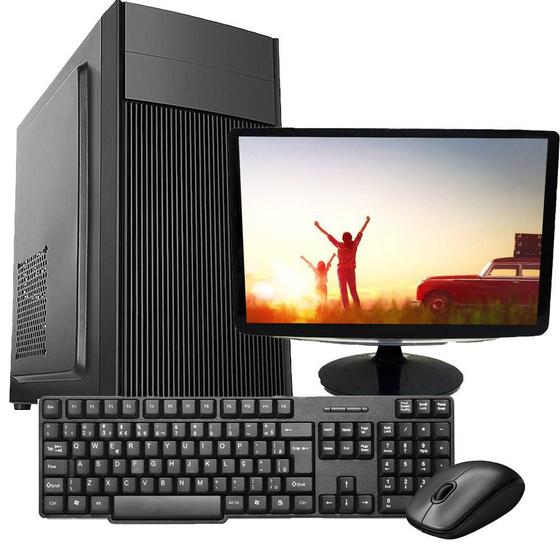 Computador Pc Completo I5 4Gb Ssd 120Gb Monitor - Intel - Computador ...