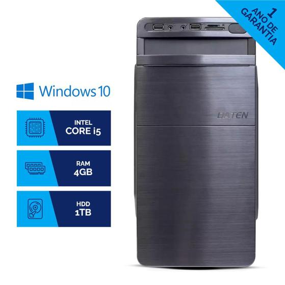 Computador PC Desktop DATEN DVID Superius Intel Core I5 - CPU ...
