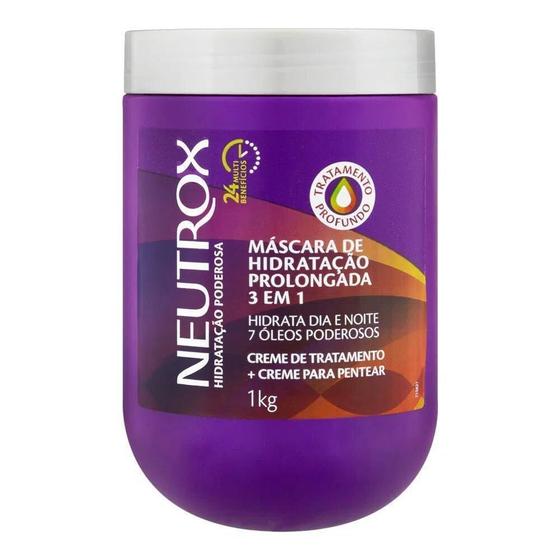 Cond Creme De Tratamento Neutrox 24 Multibeneficios 1Kg - Máscara ...