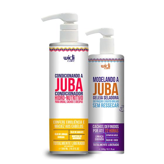 Condicionador e Geleia Modelando A Juba Widi Care 500ml - Creme de ...