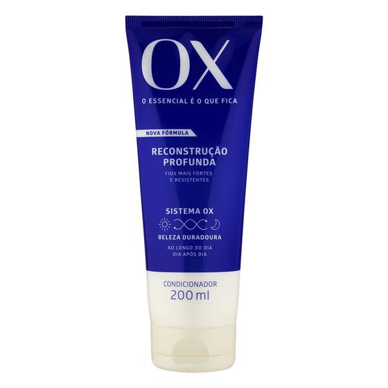 Condicionador Reconstrutor OX Cosmeticos Reconstrução Profunda ...