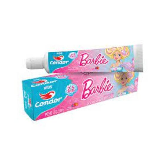 Condor Baby Barbie 2-5 Anos Gel Dental C/ Flúor 50g - Creme e Gel ...