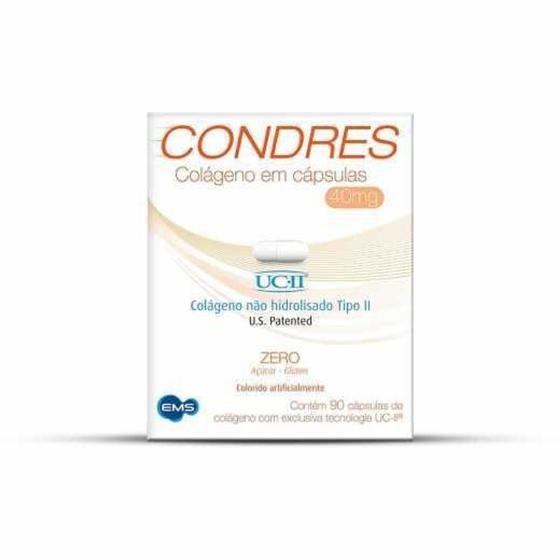Condres 40mg com 90 Cápsulas - Sigma Pharma - Colágeno - Colágeno ...