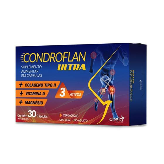 Condroflan Ultra Airela 30 cápsulas - Vitaminas A-Z - Magazine Luiza
