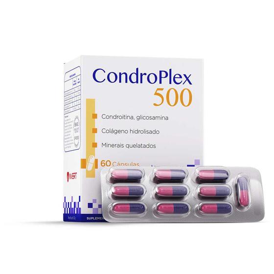 CondroPlex Cápsulas 500mg - AVERT - Suplemento para Articulação do Pet ...