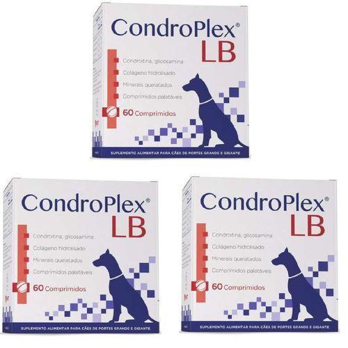Condroplex Lb Avert 60 Comprimidos 120g - 3 Unidades - Vitaminas e ...