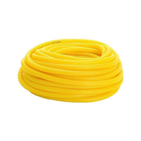Conduite Corrugado Amarelo Amanco 1 X25m 10114 - Conduíte / Eletroduto ...