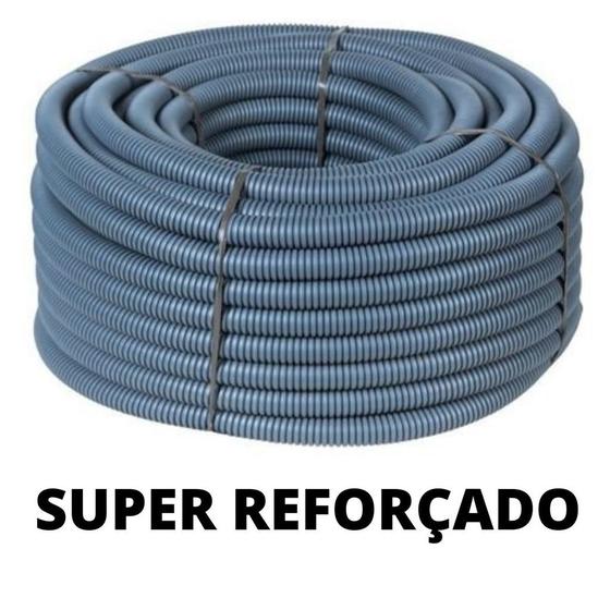 Conduite Elétrico Eletroduto 3/4 Reforçado Rolo 50 Metros - tecnoprado ...