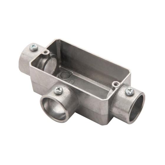 Condulete 3/4 tipo t s/ rosca s/ pintura s/ tampa tramontina ...