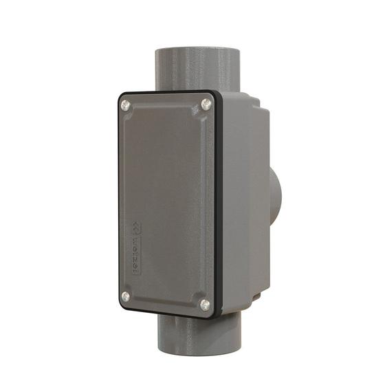 Condulete Alumínio Com Rosca Com Pintura Tipo Tb 2 Com Tampa Com ...