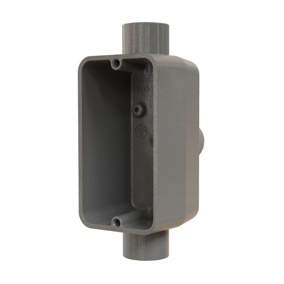 Condulete Alumínio Com Rosca Com Pintura Tipo Tb 3/4 Sem Tampa Wetzel ...