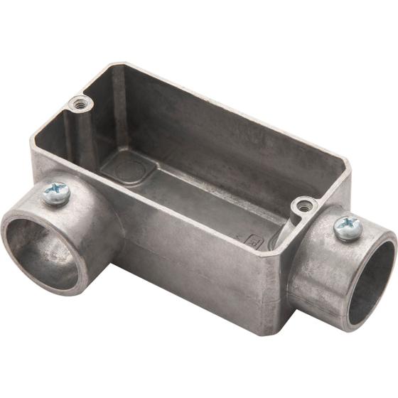 Condulete Caixa de Derivação Tipo LR 2 Saídas 3/4 Alumínio Fixa ...