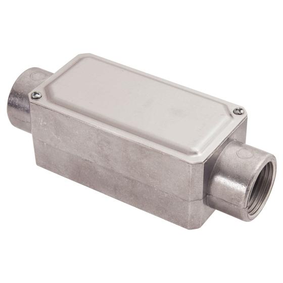 Condulete fixo 1" tipo "C" - com tampa / rosca BSP / sem pintura ...