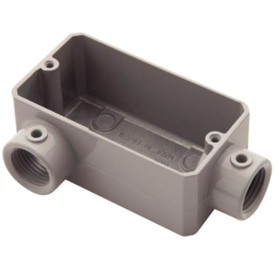 Condulete fixo 1" tipo "LR" - sem tampa / rosca BSP / sem pintura ...