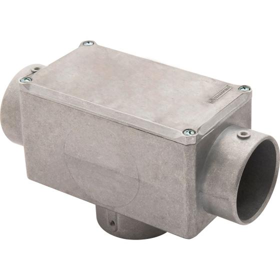 Condulete fixo 2" tipo "TB" - com tampa / sem rosca / sem pintura ...