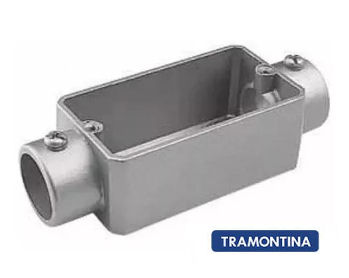 Condulete Fixo 3/4 Tipo C - Sem Tampa Tramontina(1 Un.) - Condulete ...