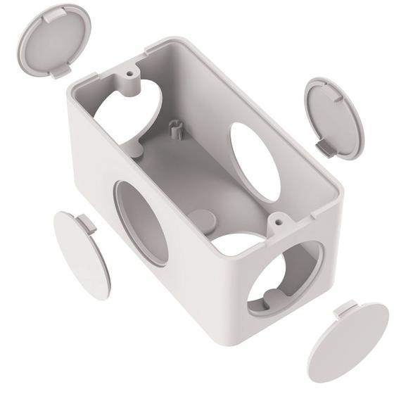 Condulete pvc branco 1/2"-3/4" 5 entradas inpol - Condulete - Magazine ...