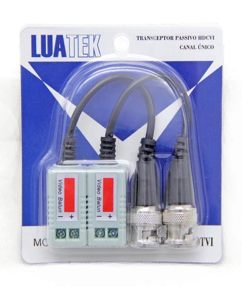 Conector Bnc Balun De Vídeo para Câmera De Segurança Luatek - Peças ...