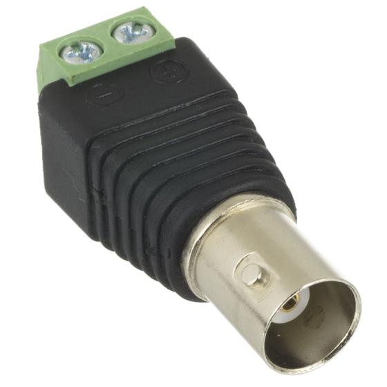 Conector Bnc Femea Com Borne Cod: 4673 - Plug Fêmea - Magazine Luiza