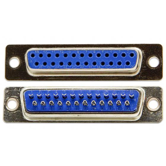 Conector DB25 Fêmea - DC - Plug Fêmea - Magazine Luiza
