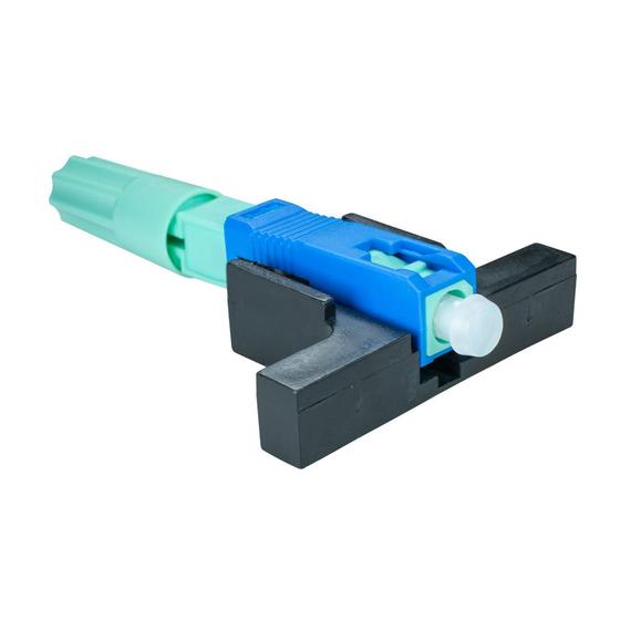 Conector de Campo FAST Rosca SC/UPC SM para Fibra Optica - Opfibra - Emenda para Cabos de Rede ...