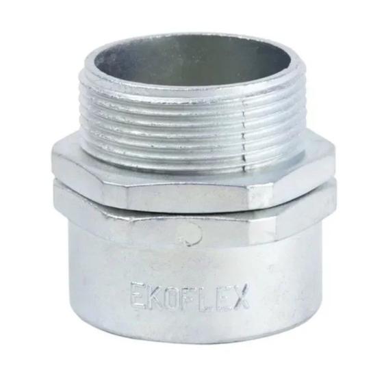 Conector Macho Giratório 1 Bsp - Ekoflex - Conectores Elétricos - Magazine Luiza