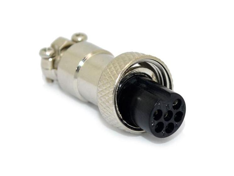 Conector Mini Mike 6 vias Plug Fêmea - YLF002/6P - MultComercial ...