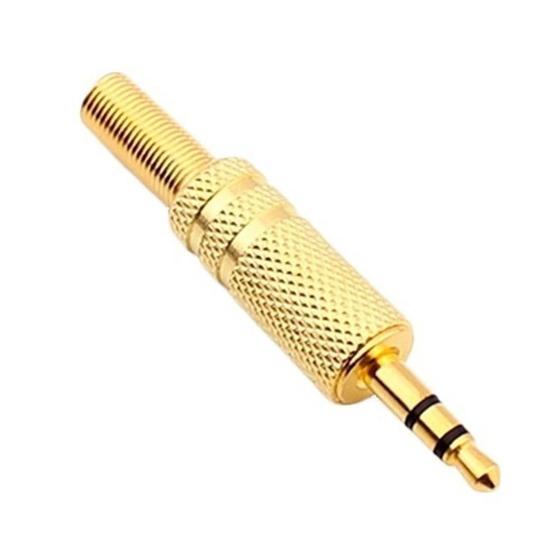 Conector P2 Stereo Dourado - STAR CABLE - Outros Informática - Magazine ...