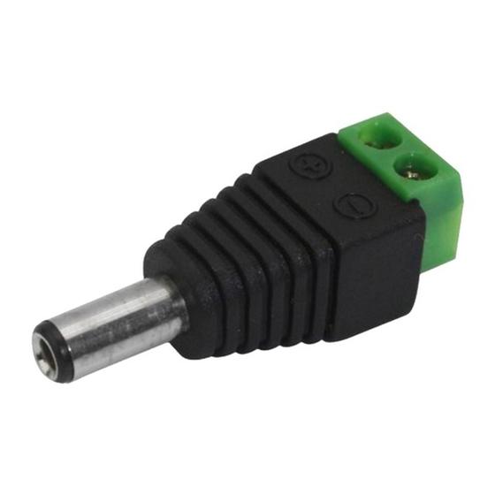 Conector plug p4 macho connect pro com 10 unidades - Plug Macho ...