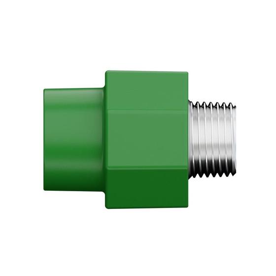 Conector Ppr Verde 50 Mm X 1.1/2'' Com Rosca Macho Tigre - Outros Casa ...