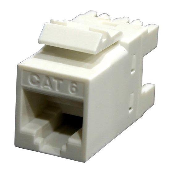 Conector Rj-45 Femea 8 Vias Branco Hammer - Outros Informática ...