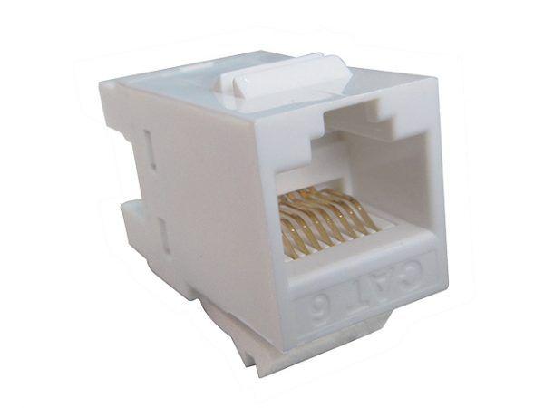 Conector Rj45 Femea Cat6 Seccon Pacote Com 20 - Emenda para Cabos de ...