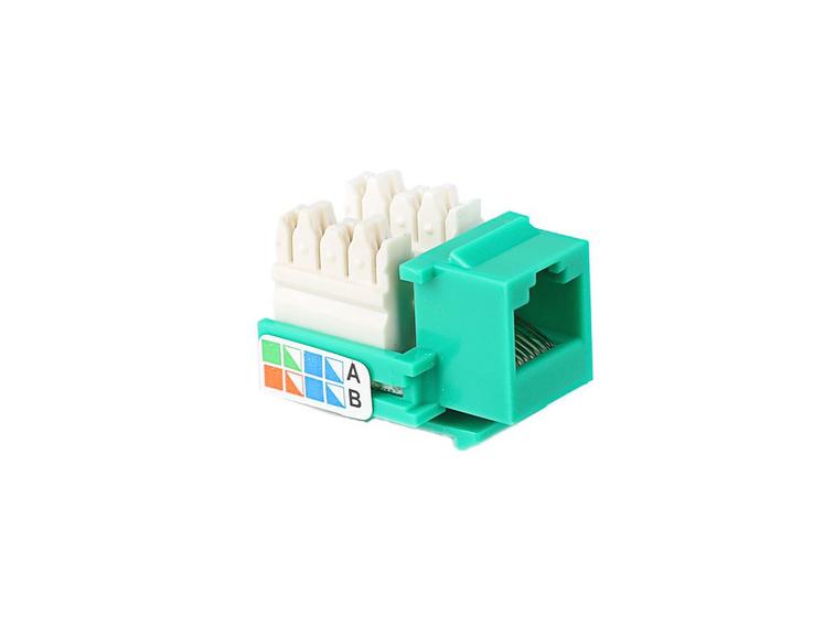 Conector rj45 keystone cat5e verde etherlink - ENTER LIGHT - Outros ...