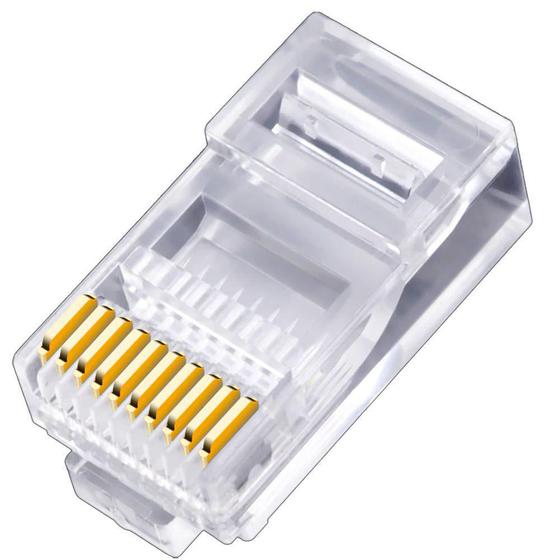 Conector RJ50 com 10 Vias - LECOMP - Conectores Elétricos - Magazine Luiza