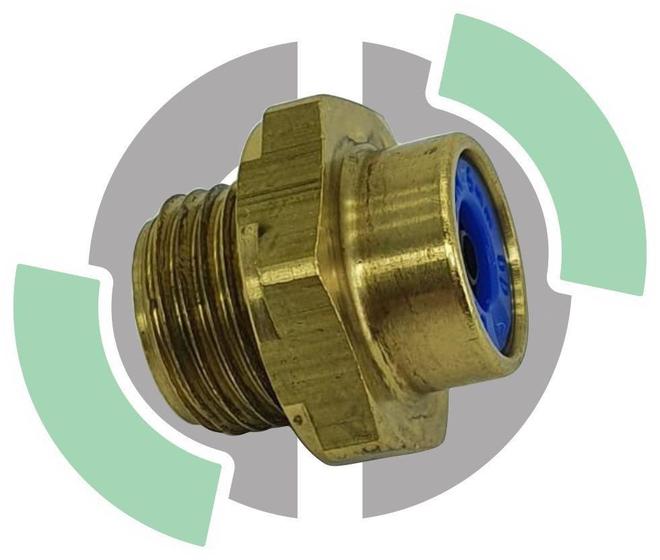 Conector roscado m16 x 1,5mm tubo 6mm - Wabco - Elétrica de Carro ...