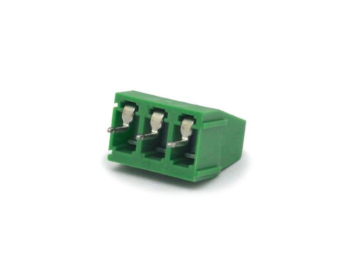Conector Verde Multipolar KF-128 de 3 Vias - Passo 5,0mm - Jinda - Multcomercial - Plugs e ...