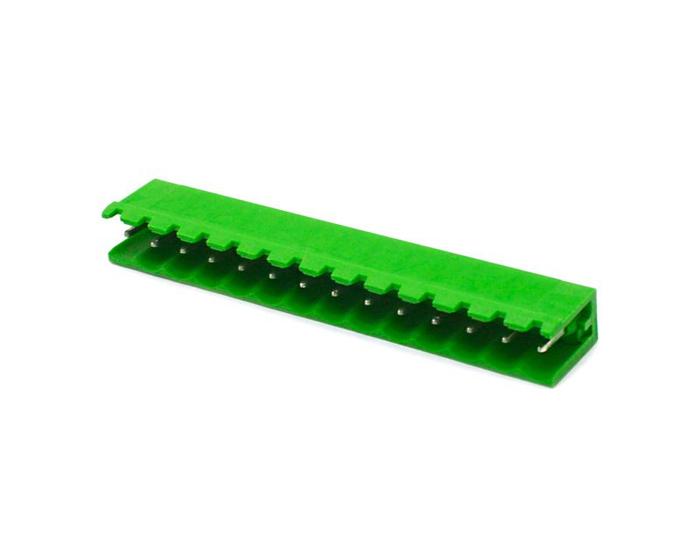 Conector Verde Multipolar STLZ950.14V Macho 180º (Vertical) de 14 Vias ...