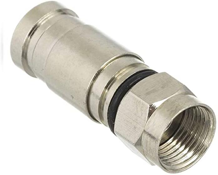 Conectores para crimpar compressão RG-06 para cabo de antena,tv - Caixa ecológica - Alicate de ...