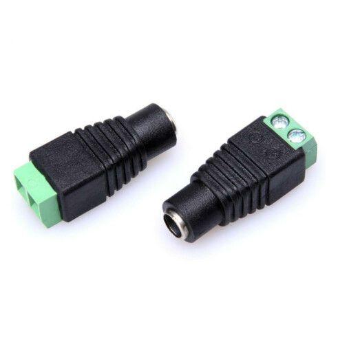 Conetor Plug P4 Fêmea com Borne de 2 Vias Verde - ZJT-02 - MIRÃO ...