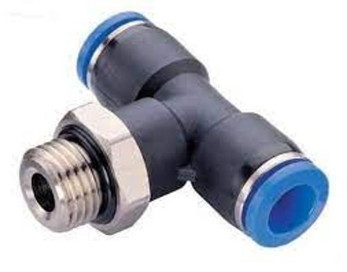 Conexão pneumatica tee central 3/8 x tubo 06 (5 unidades) - EL DIRECT ...