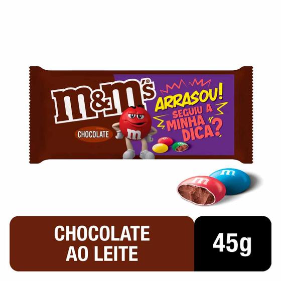 Confeito M&MS Chocolate ao Leite 45g 1und - M&M's - Confeitos ...