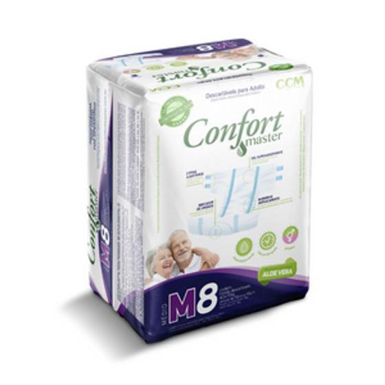 Confort Master Regular M/ 08 unidades - Ccm - Fralda Geriátrica ...