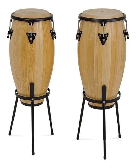 Conga Vanguarda Tumbadora 10' E 11' Com Pele Animal Natural C/NF - Spanking - Conga / Tumbadora ...